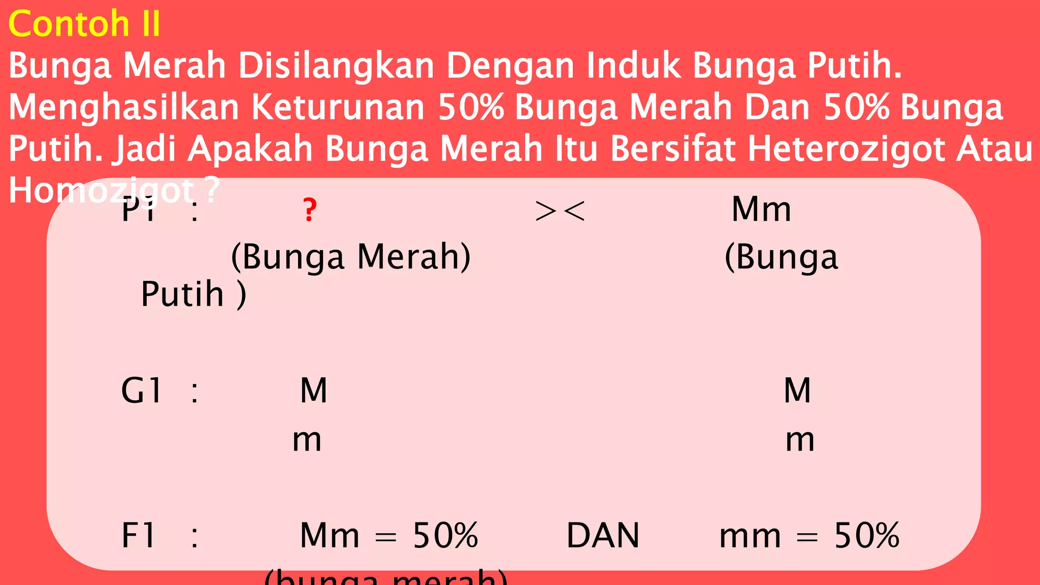 POLA PEWARISAN SIFAT | PPTX