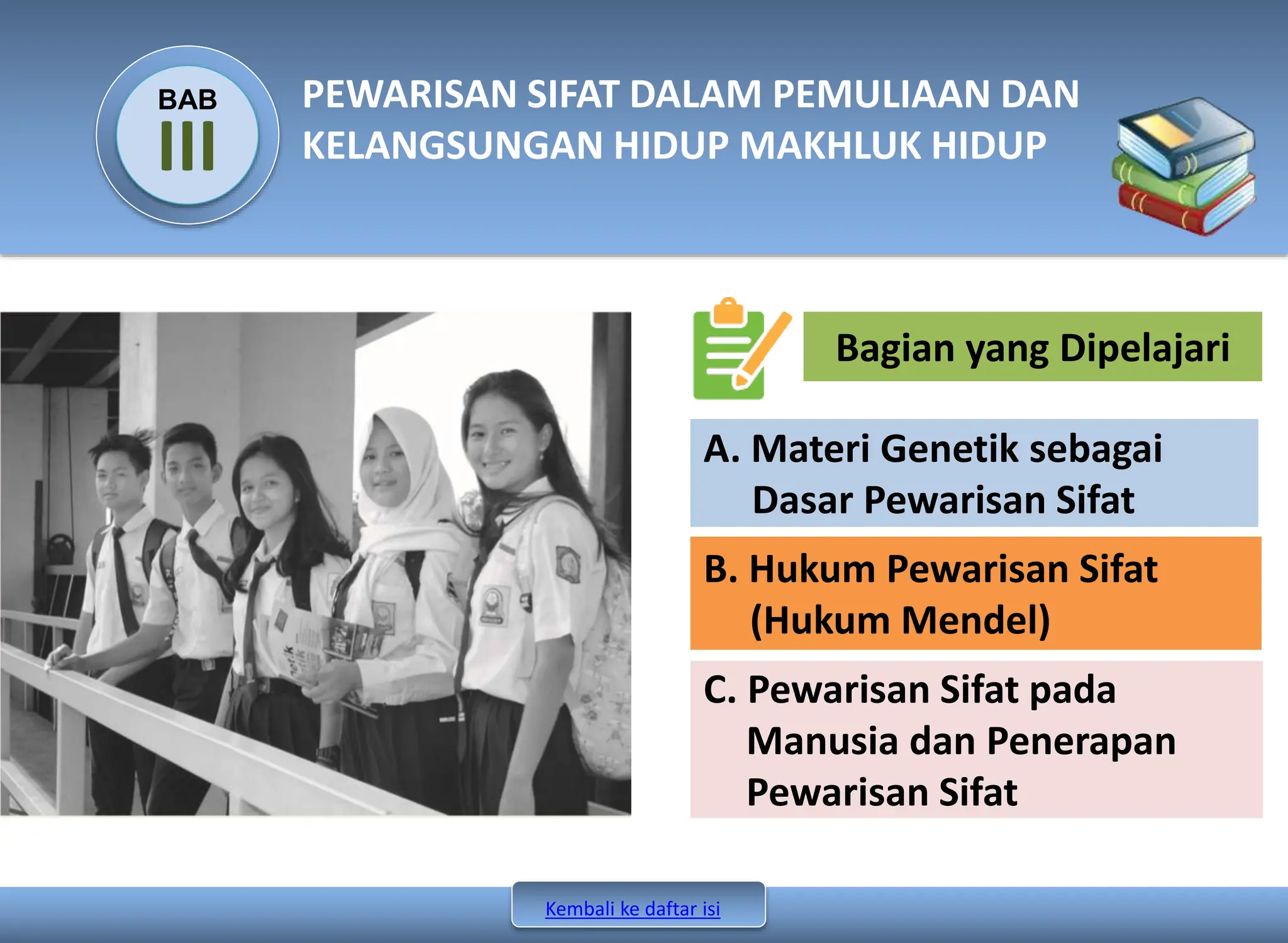 MATERI POWER POINT PEWARISAN SIFAT KELAS 9 .pptx