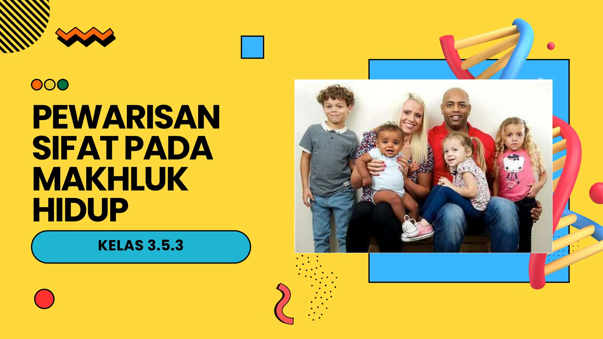 Materi pewarisan sifat kelas 9 semester 1 | PPTX