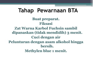 Praktikum metode pewarnaan bakteri pada mikrobiologi | PPTX