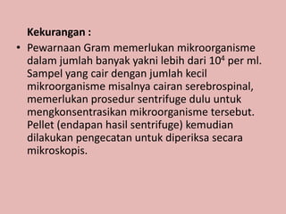 Pewarnaan gram | PPTX