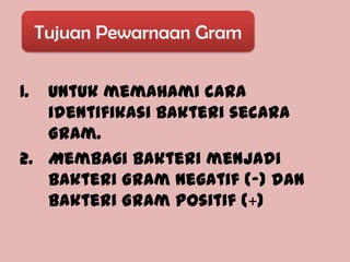 Pewarnaan gram | PPTX