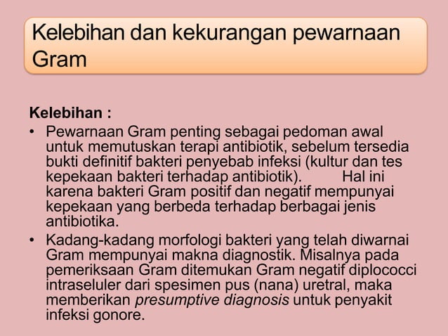 PEWARNAAN GRAM.pptx TEHNIK PEWARNAAN GRAM | PPTX