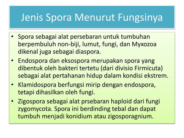 Mikrobiologi - Pewarnaan spora | PPTX