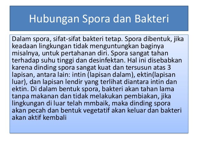 Mikrobiologi - Pewarnaan spora