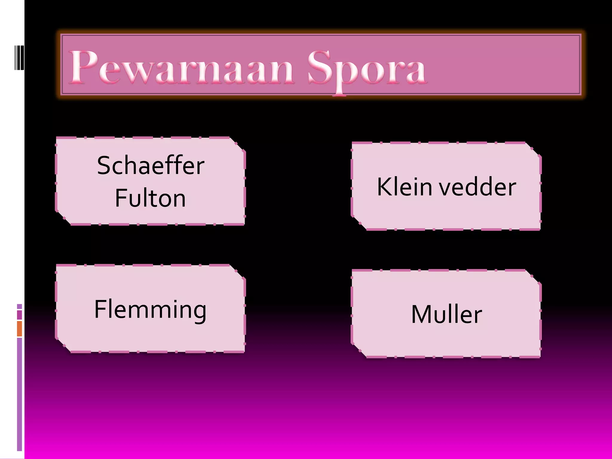 Pewarnaan spora pada bakteri kelas 11.5 | PPTX