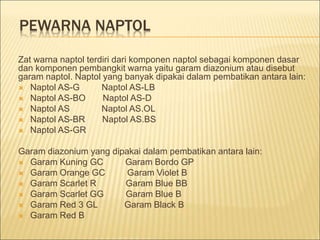 Pewarna batik | PPT