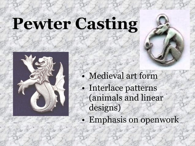 Pewter casting | PPT