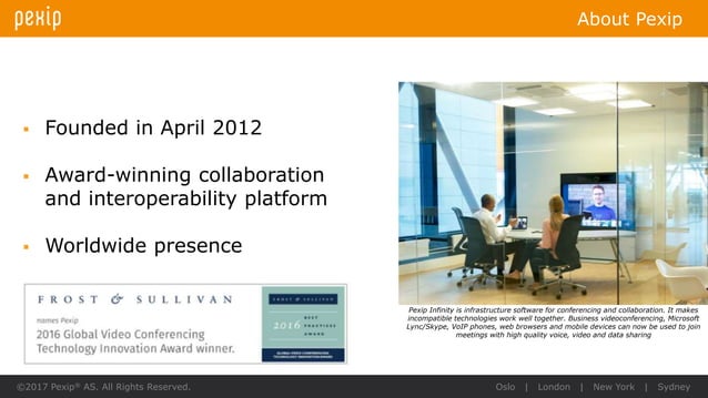 Pexip and Microsoft - Certified for Skype for Business Server | PPT