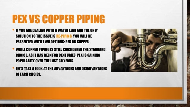 Pex Vs Copper Piping
