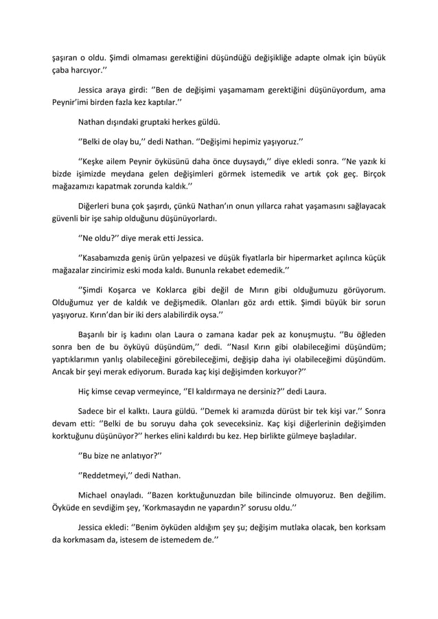 Peynirimi kim kapti | PDF