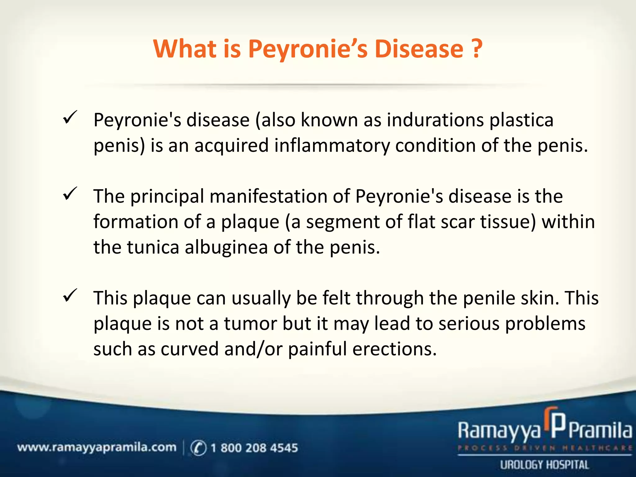 Peyronies disease | PPTX