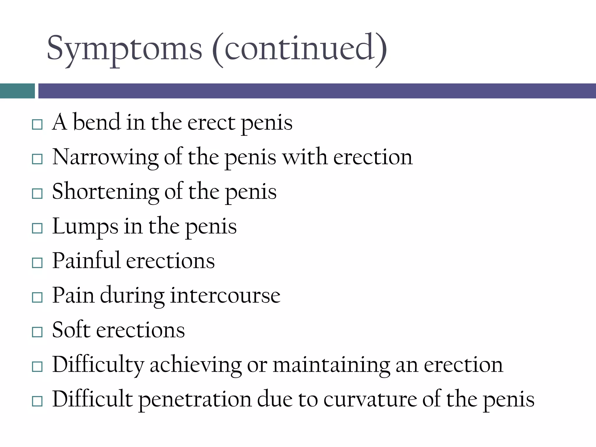 Peyronie’s disease | PPTX