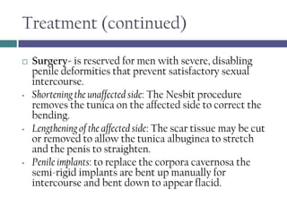 Peyronie’s disease | PPTX