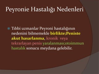 Peyroni Hastalığı | PPTX
