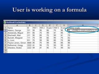 Spreadsheets: Functional Programming for the Masses | PPT | Programming Languages | Computing