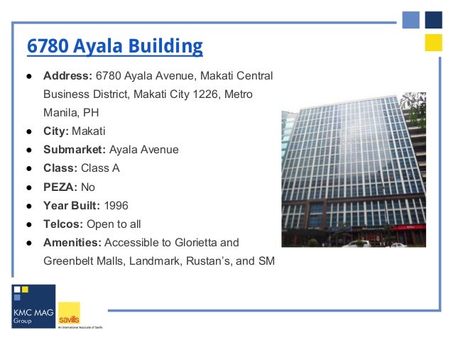 Peza Accredited Buildings and Office Spaces for Rent in Makati