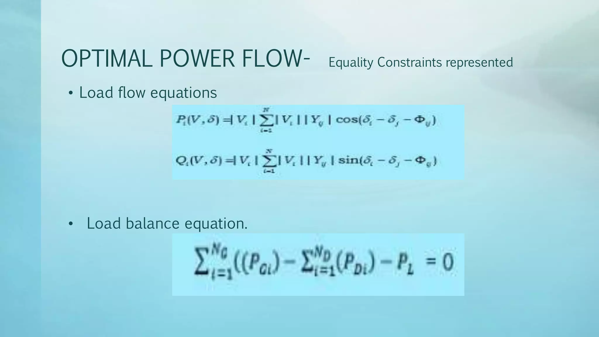 power flow and optimal power flow | PPTX