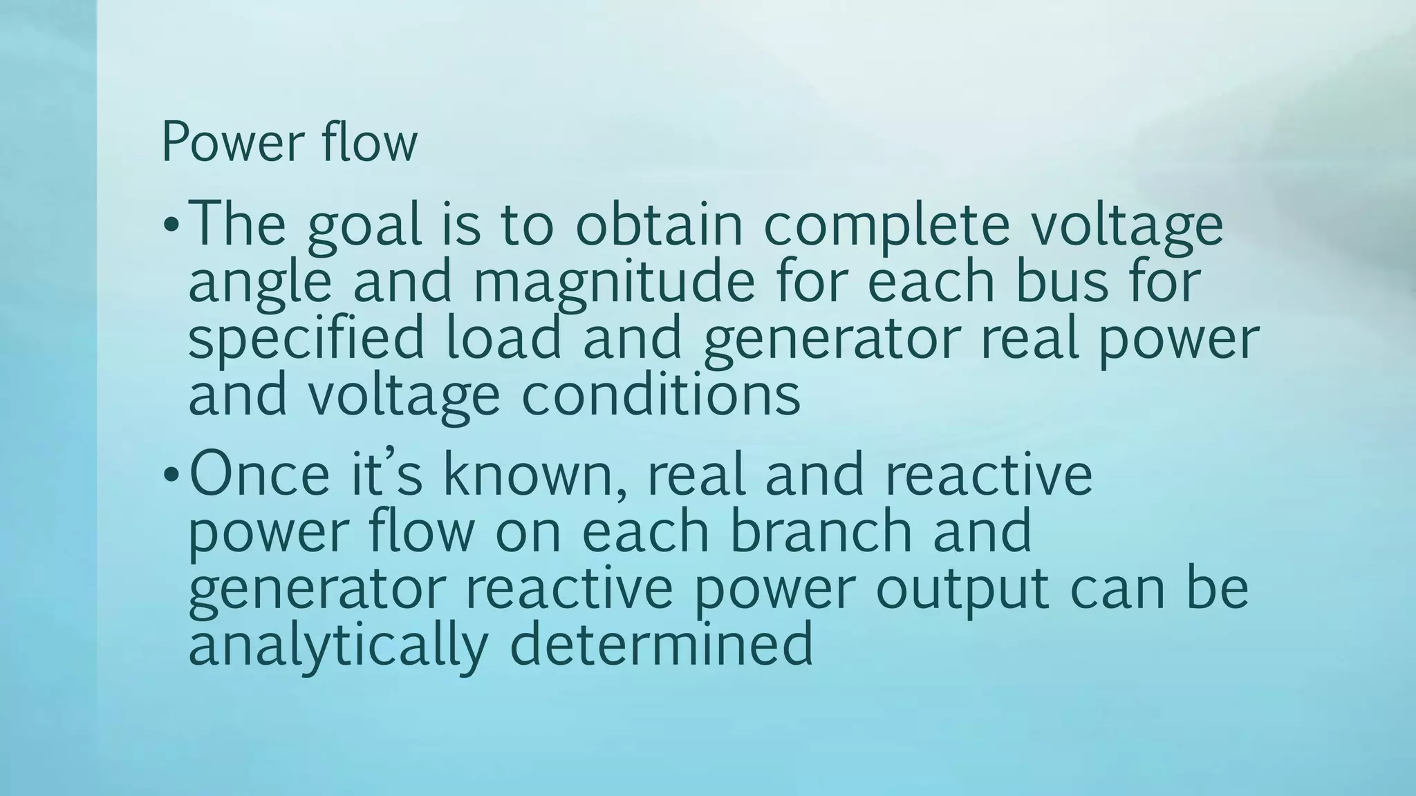 power flow and optimal power flow | PPTX