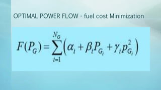 power flow and optimal power flow | PPTX