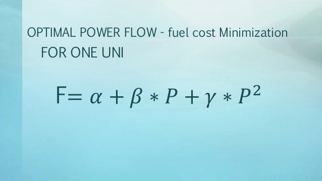 power flow and optimal power flow power flow and optimal power flow
