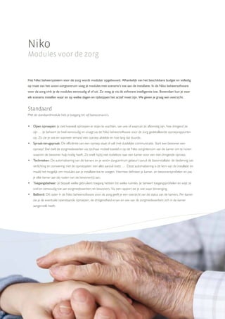 Niko Care Modules | PDF