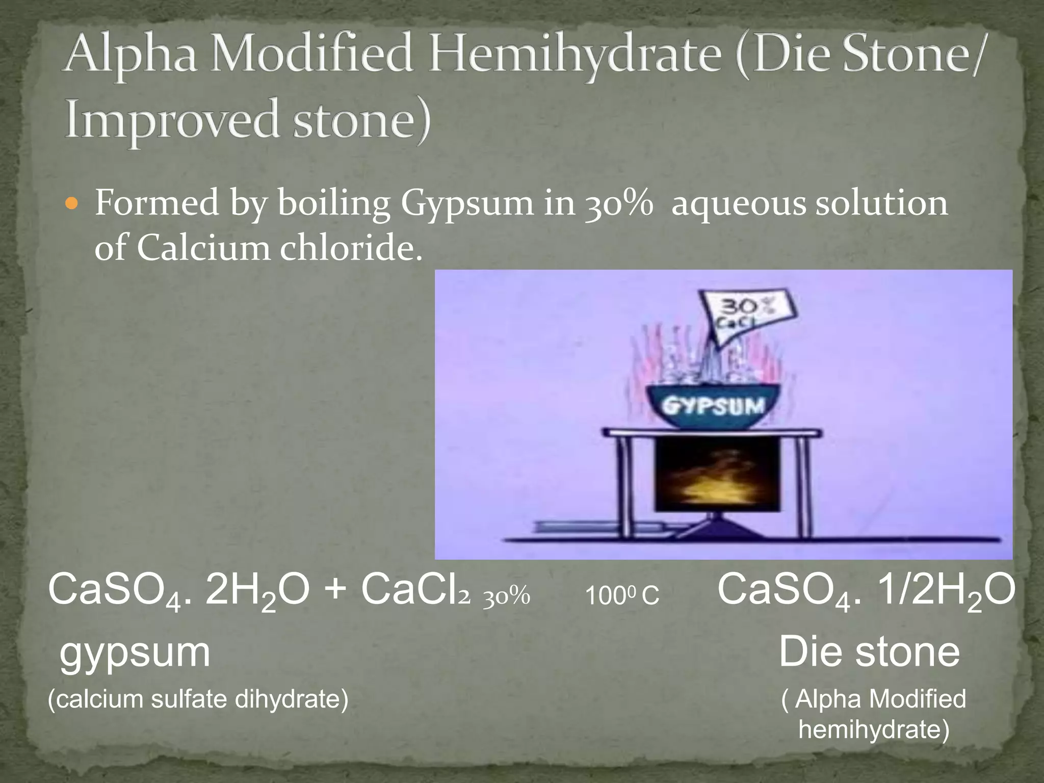 Gypsum Products | PPTX