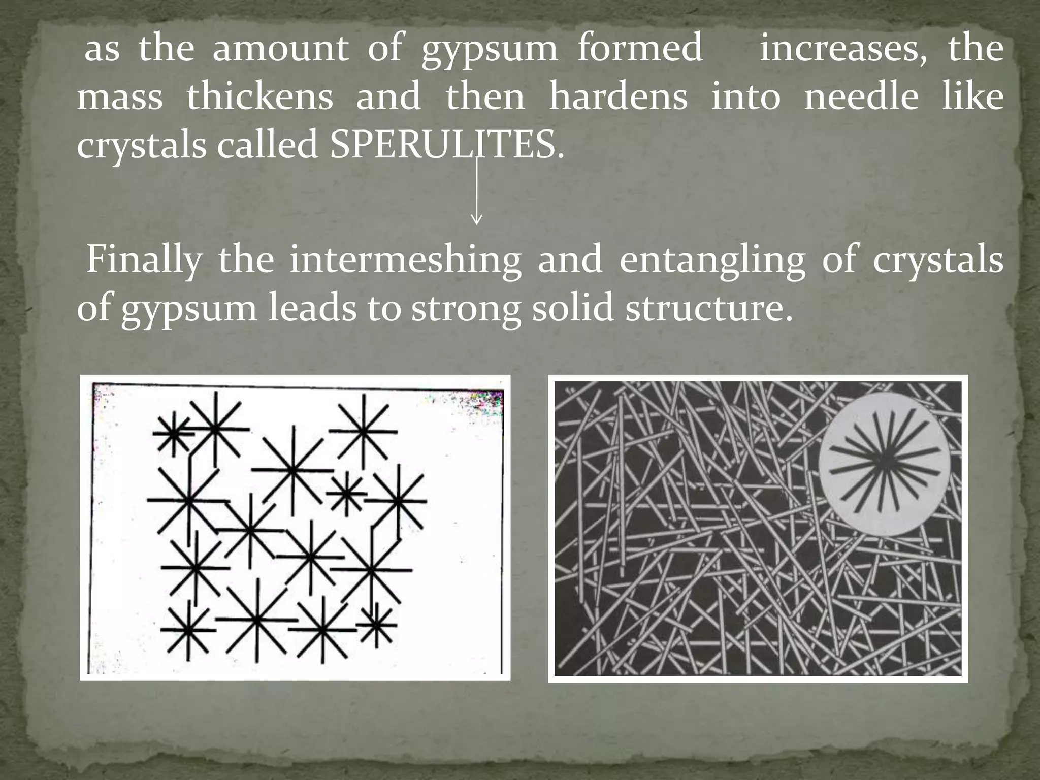 Gypsum Products | PPTX