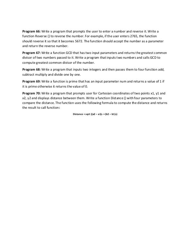 Programming Fundamental Handouts 2903