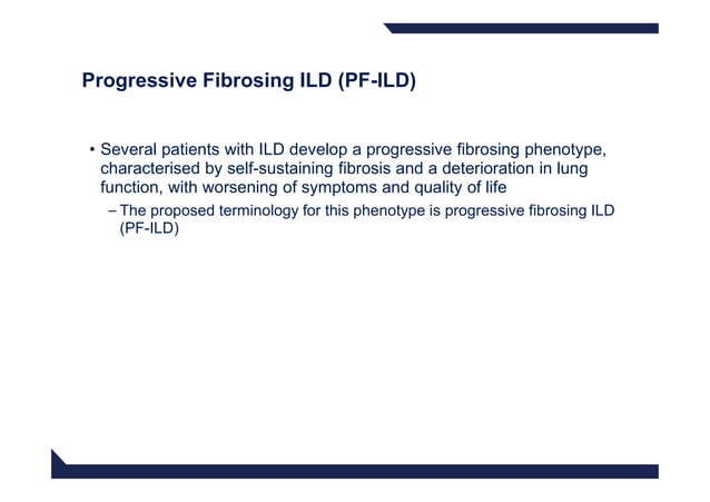 Progressive Fibrosing Interstitial Lung Disease (PF-ILD) - a new ...