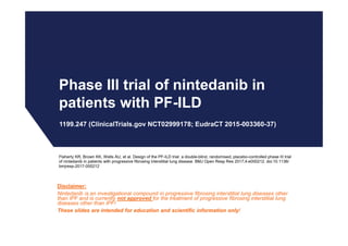 Progressive Fibrosing Interstitial Lung Disease (PF-ILD) - a new ...