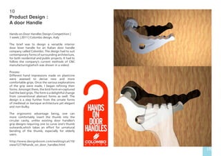 Product Design Portfolio | PPT