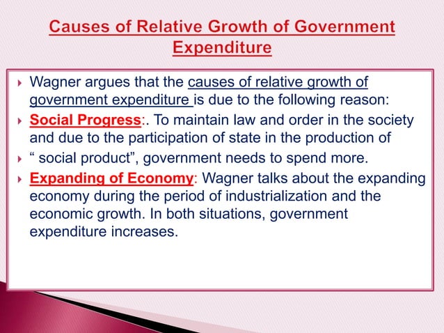 PF-Wagner's Theory of Public Expenditure.pptx | Political Issues ...