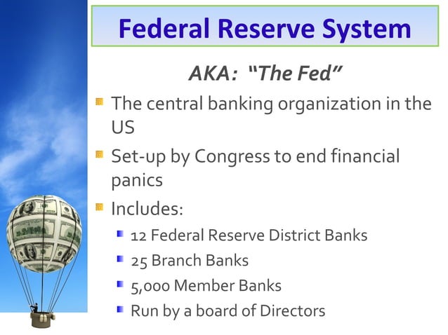 Pf1.2 federal reserve | PPT