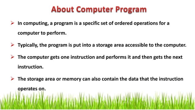 Programming Fundamentals lecture 2 | PPT