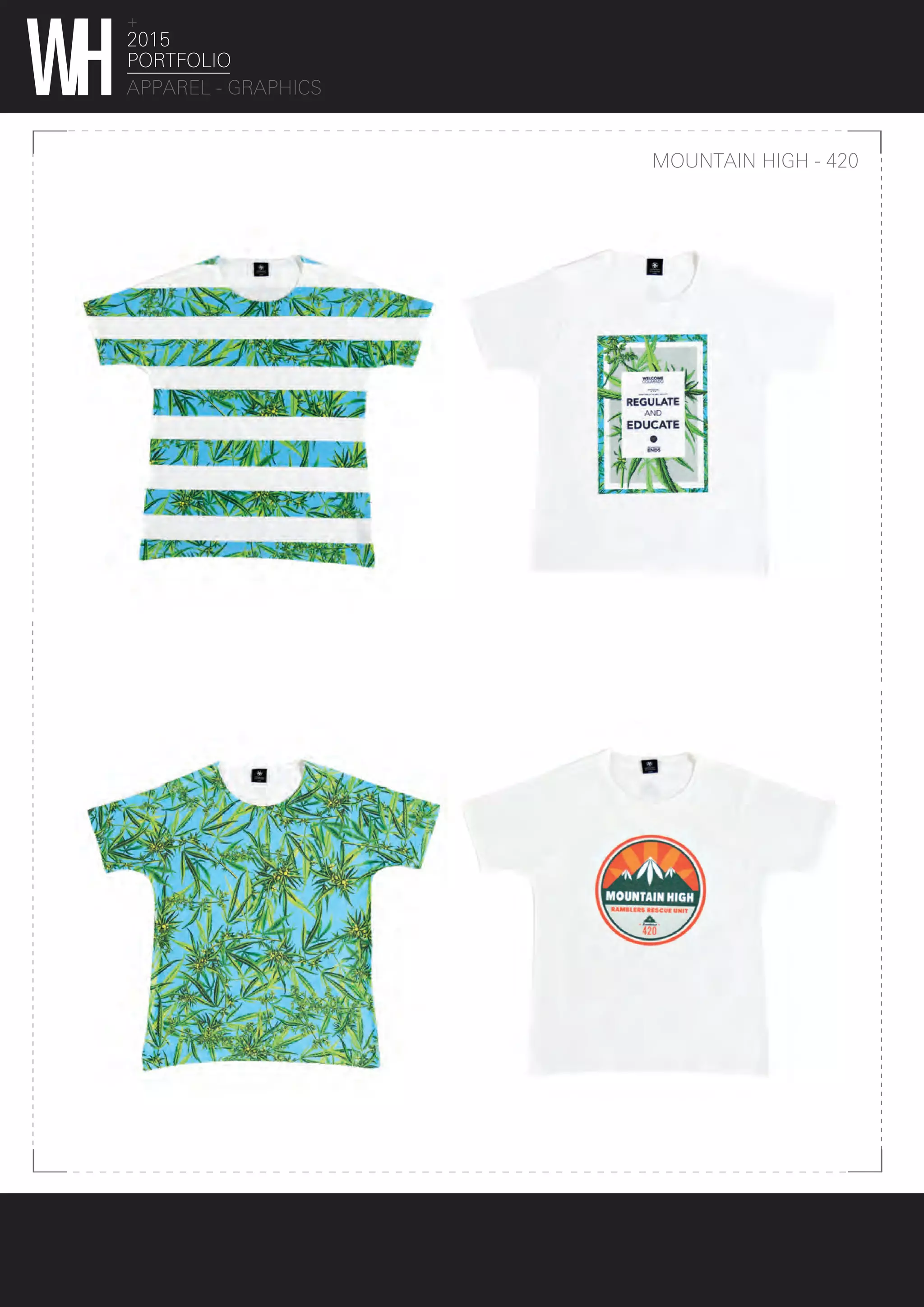 Wes henstock Portfolio Mens wear graphics | PDF