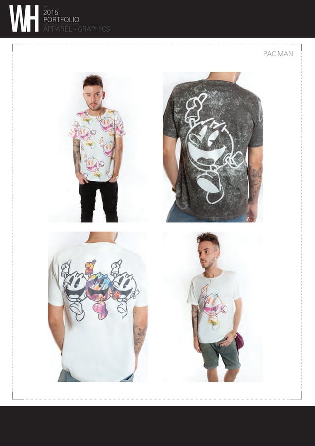 Wes henstock Portfolio Mens wear graphics | PDF