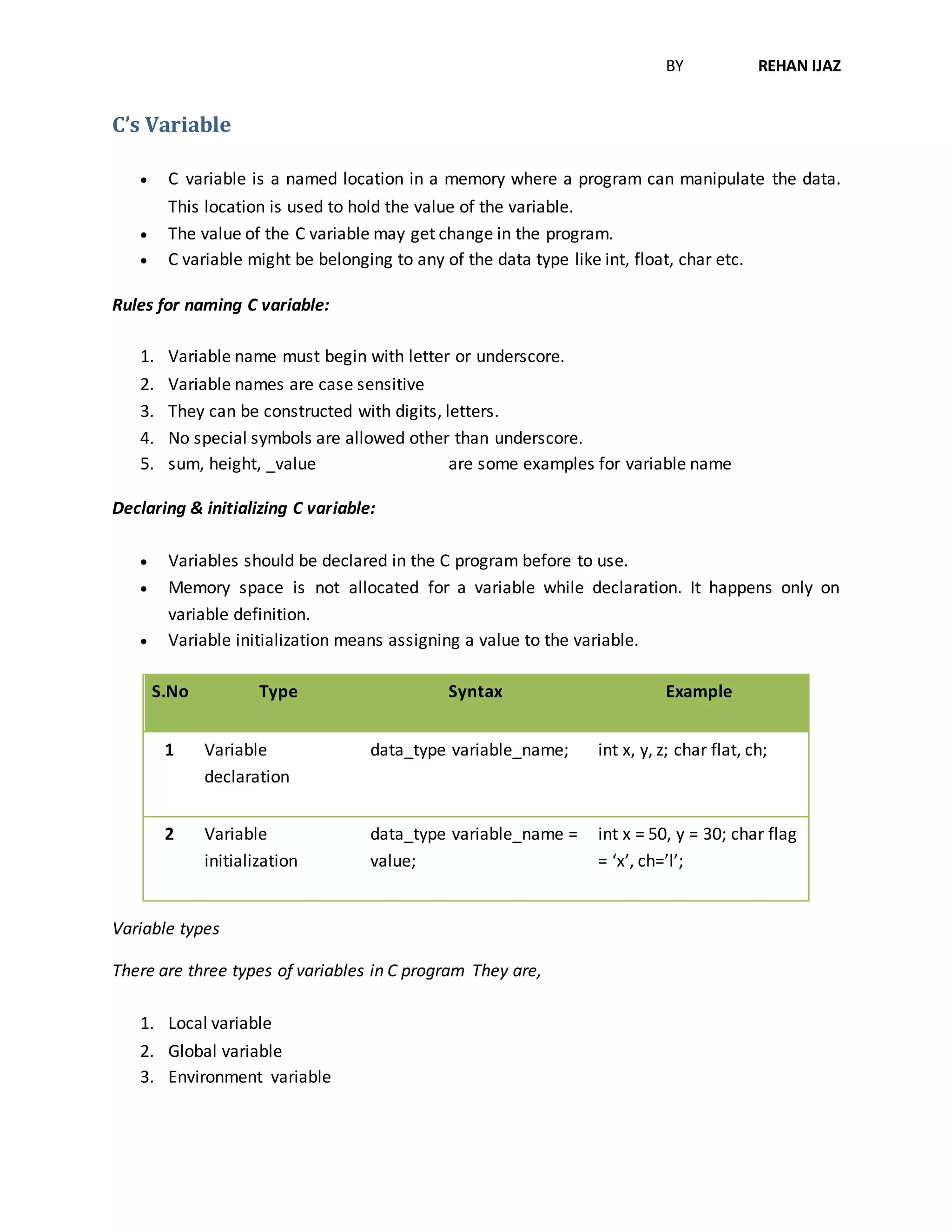 Programming Fundamentals Lecture 4 Docx Programming Languages Computing