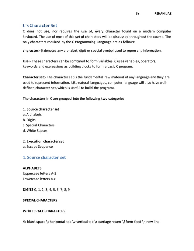 Programming Fundamentals Lecture 4 Pdf