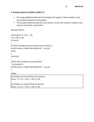 Programming Fundamentals lecture 4 | DOCX