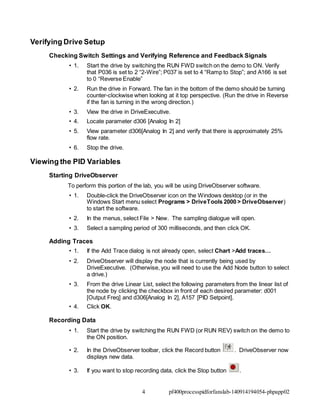Pf400 process pid_for_fans_lab | PDF