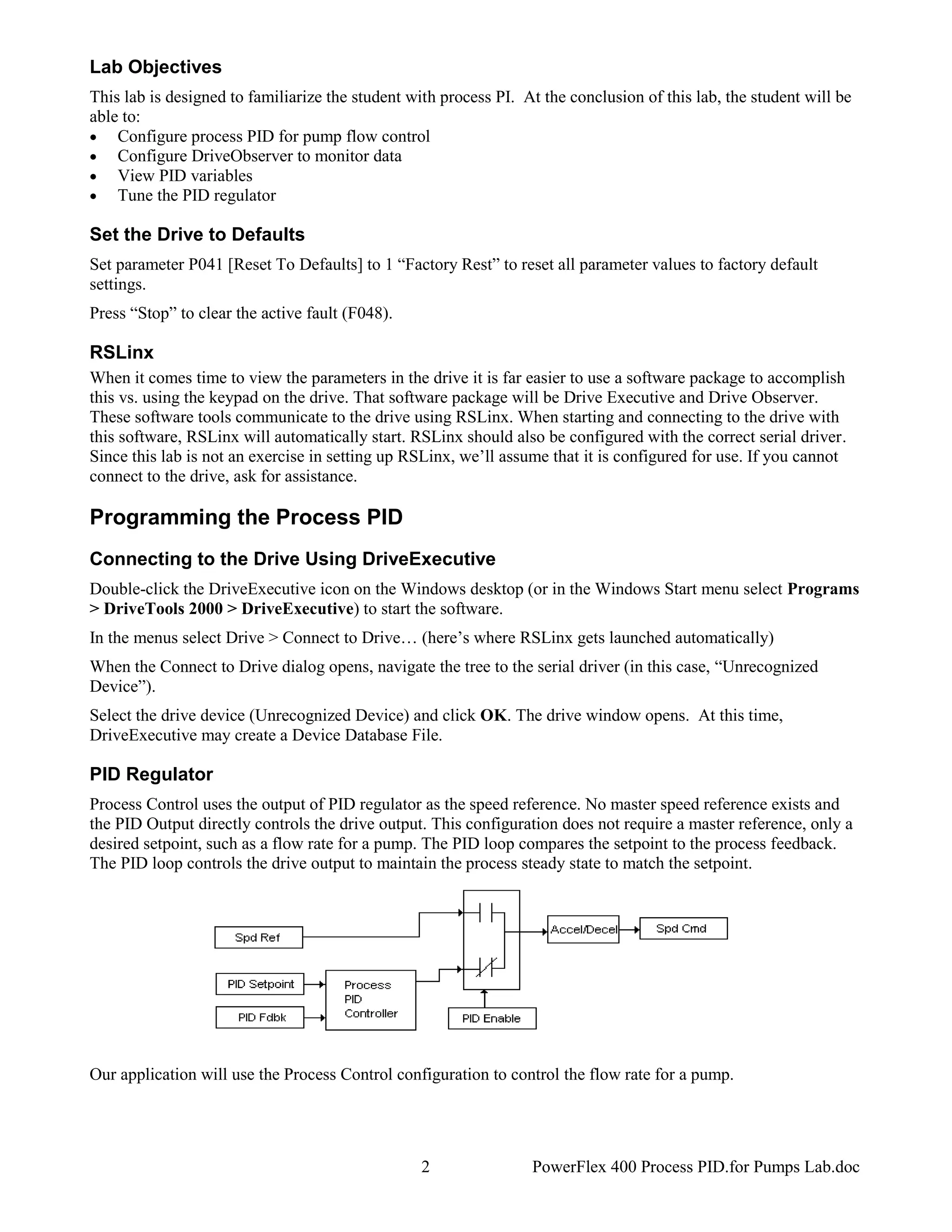 Pf400 process pi_pump_lab_ | PDF