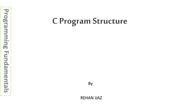 Programming Fundamentals Lecture 5 Pptx Programming Languages