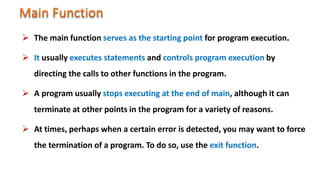 Programming Fundamentals lecture 5 | PPT