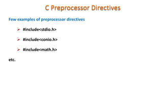 Programming Fundamentals lecture 5 | PPT