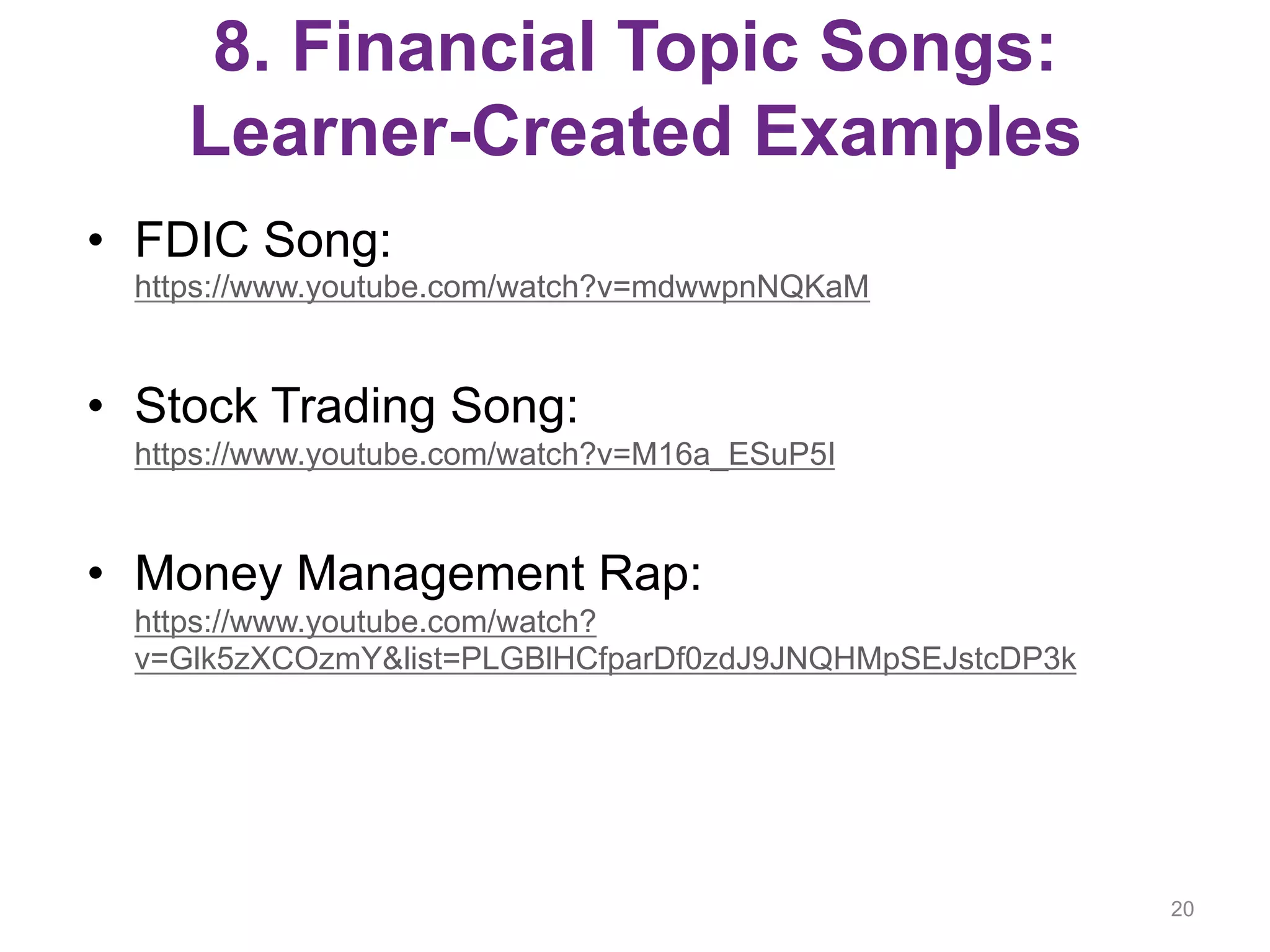 50 Interactive Personal Finance Learning Activities | PDF | Financial ...