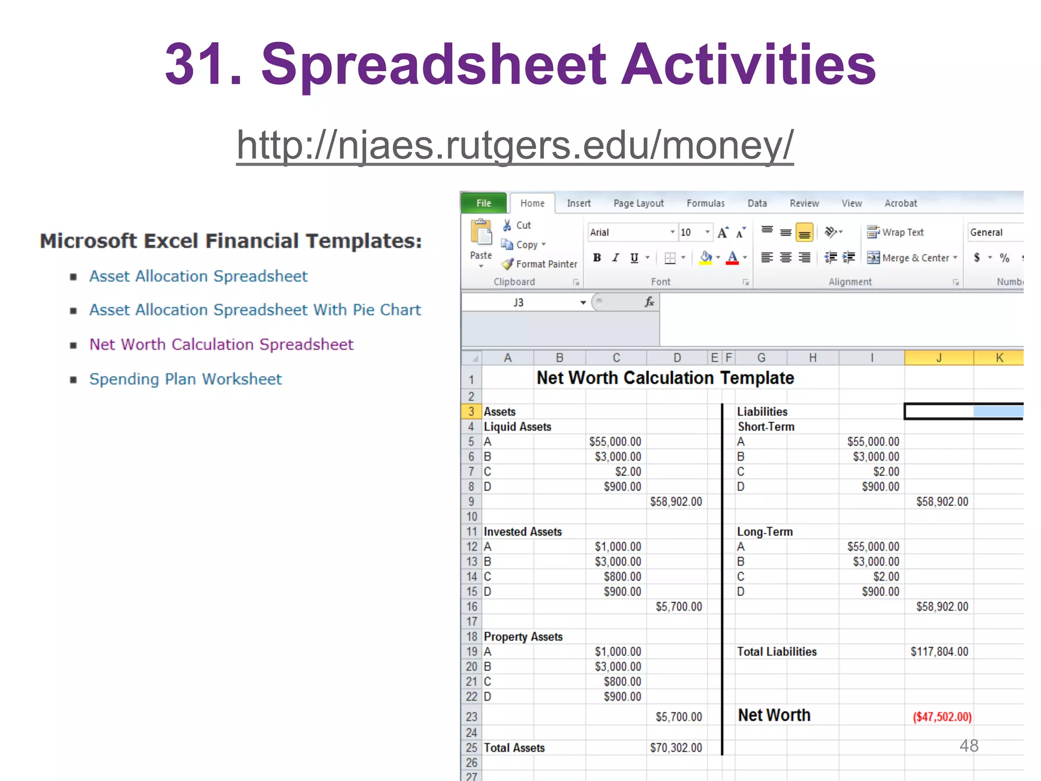 50 Interactive Personal Finance Learning Activities | PDF | Financial ...