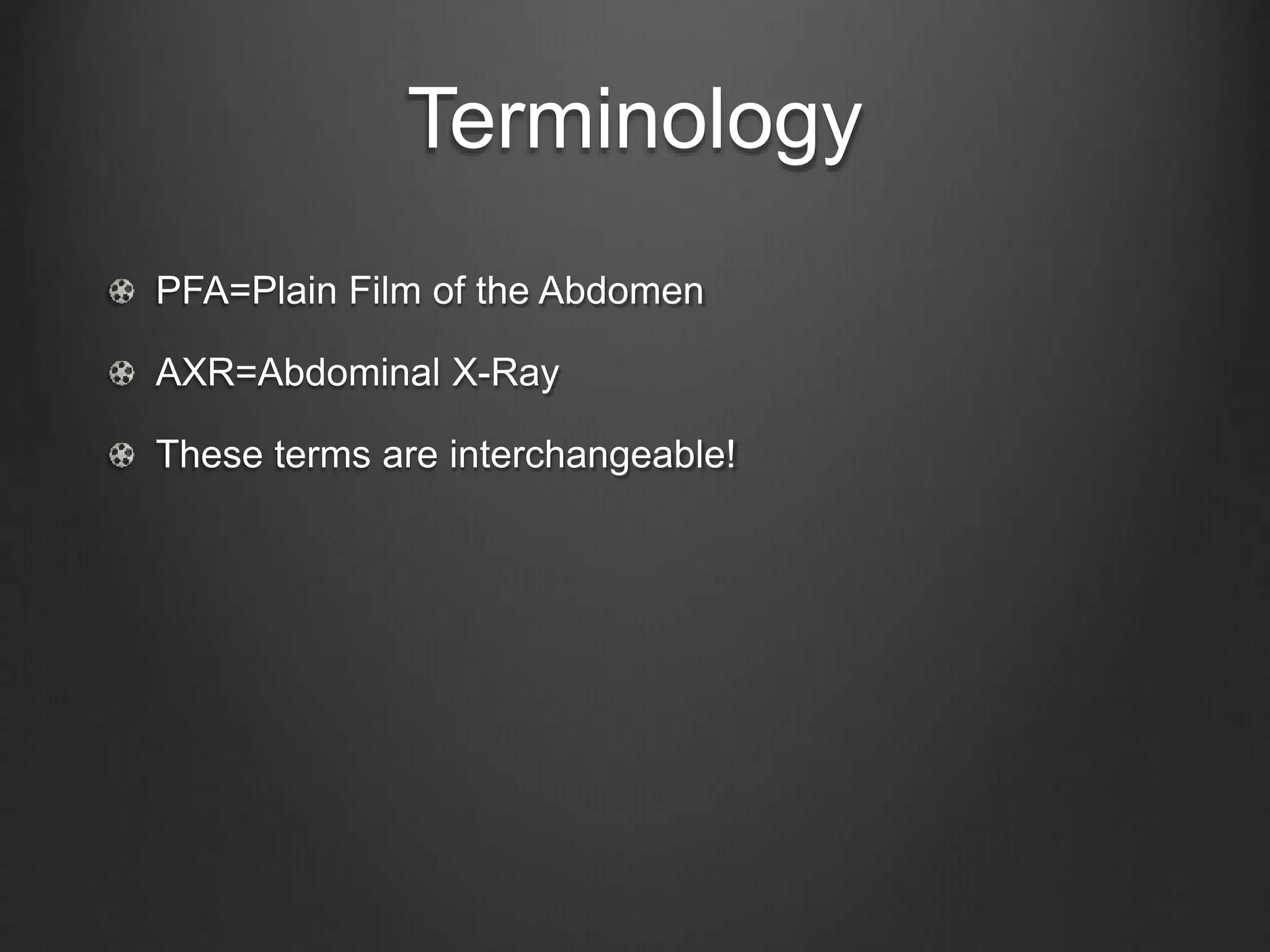 Approach to PFA Interpretation | PPTX