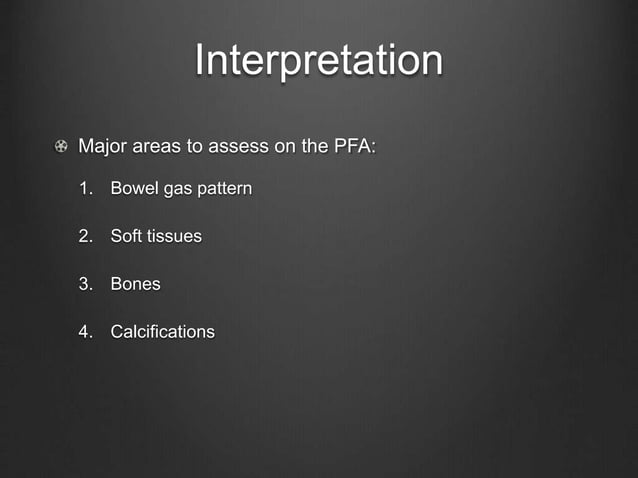 Approach to PFA Interpretation | PPTX | Digestive Disorders | Diseases and Conditions