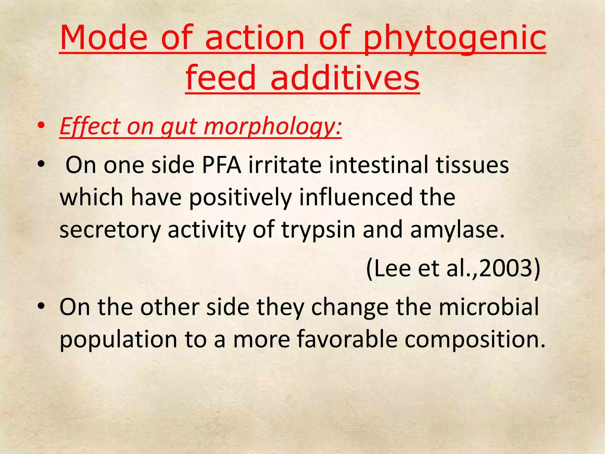 Phytogenic feed additives as an alternative to antibiotics in poultry ...